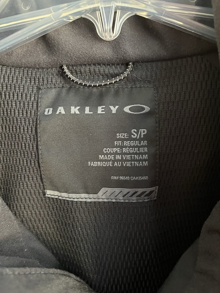 Oakley Black Men’s Bowls Gore-Tex Pro Shell Jacket Size Small Excellent ...