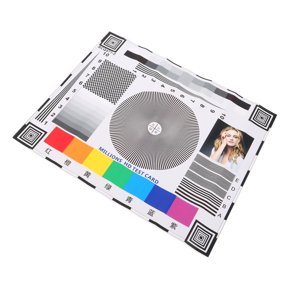Color Checker Card Monitor Calibration Tool Sticker Camera Test Target ...