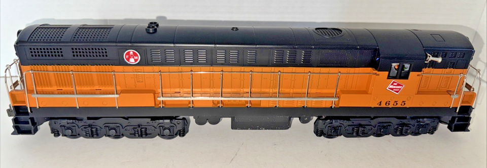 MTH FM TRAINMASTER MILWAUKEE ROAD #4655 DIESEL ENGINE SA-1004 OB ...
