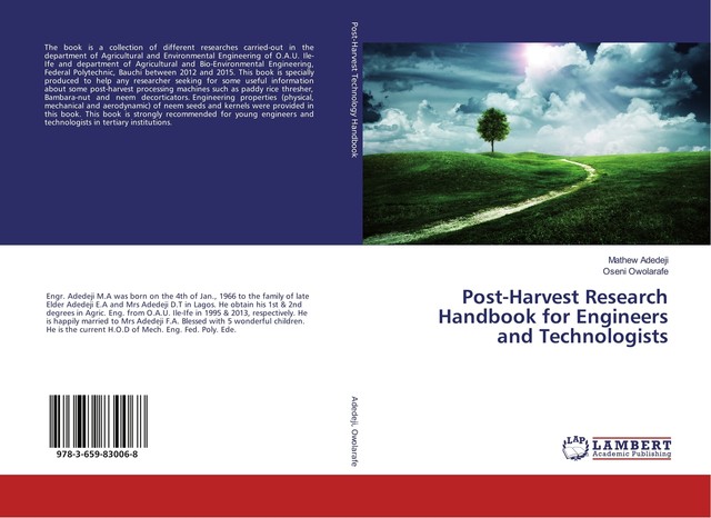 Post-Harvest Research Handbook For Engineers And Technologists von ...
