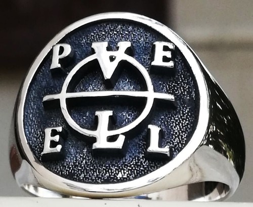 Solid Sterling Silver 925 John Dee Enochian PELE Handmade 3D Ring | eBay