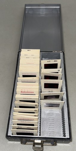 Zephyr Duofile Slide Storage Box Case Organizer With Slides Of Coins ...