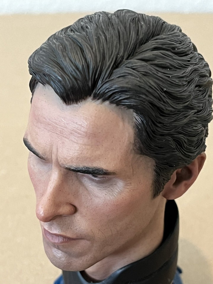 1/4 Hot Toys Batman Dark Knight Bruce Wayne Head Sculpt For Action ...