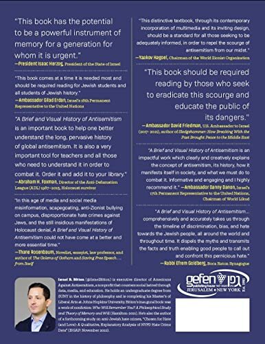 A Brief and Visual History of Antisemitism [Hardcover] Israel B. Bitton ...