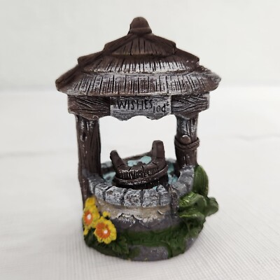 Wishing Well Miniature Flower Pot Garden Decor Option 1 | eBay