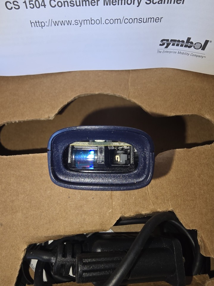 Symbol Consumer Memory Laser Scanner CS1504-I100-01R | eBay