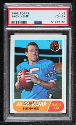 1968 Topps Jack Kemp #149 PSA 4 | eBay