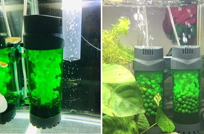 Fluidized Moving Bed Filter Bubble Bio Media Filter for Aquarium Fish ...