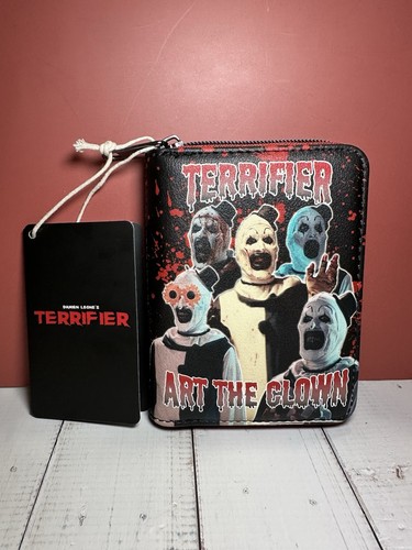 Loungefly Terrifier Art The Clown Splatter Wallet Horror (IN HAND ...