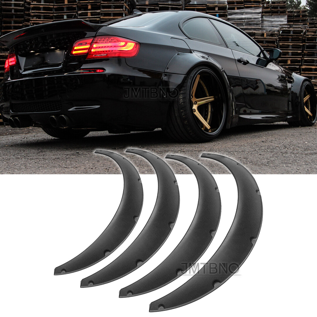 4Pcs Fender Flares Extra Wide Arch Wheel Body For 3 Series E36 E46 E91 ...