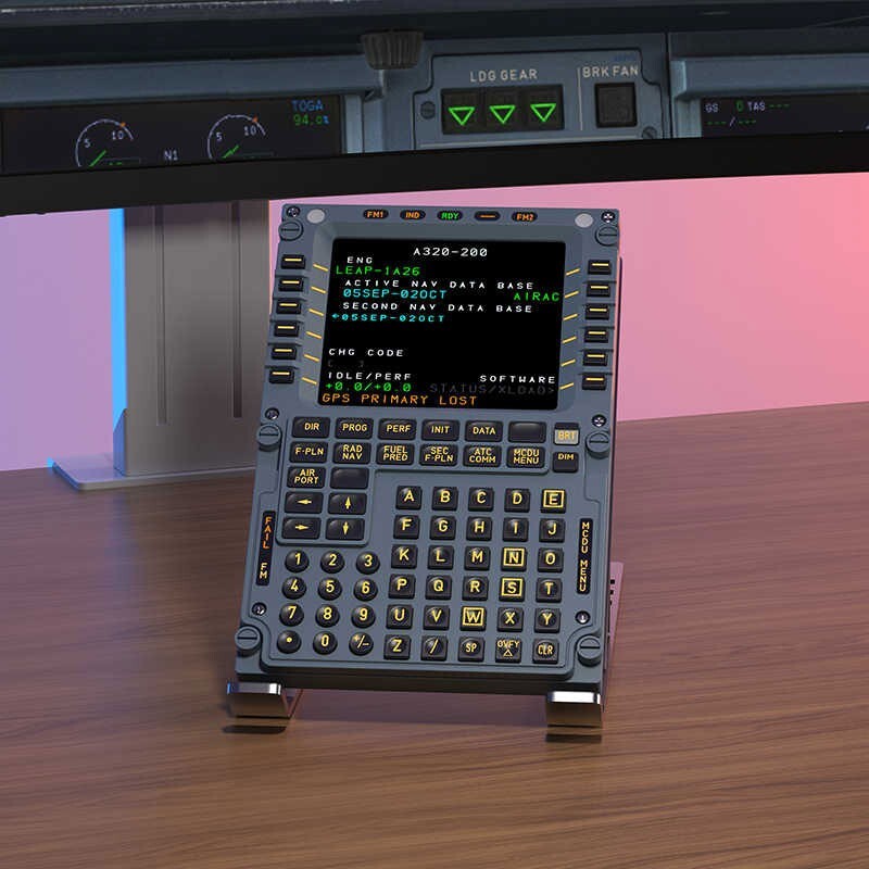 WINGFLEX A320 MCDU Flight Simulator Full-Scale for MSFS Fenix A319 ...