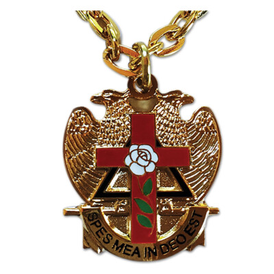 32nd Degree Rose Croix Cross Scottish Rite Masonic Necklace | eBay