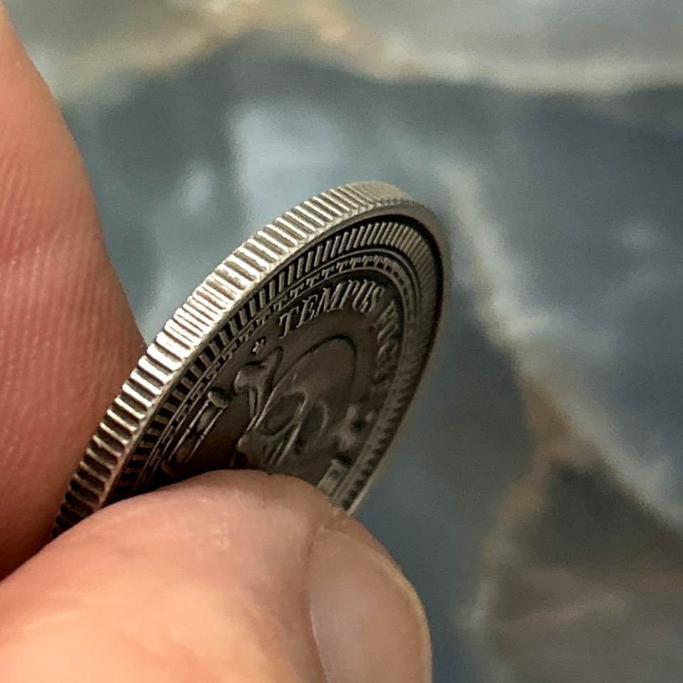 Memento Mori - Tempus Fugit Skull Lucky Pocket Piece Coin (1 PC) | eBay