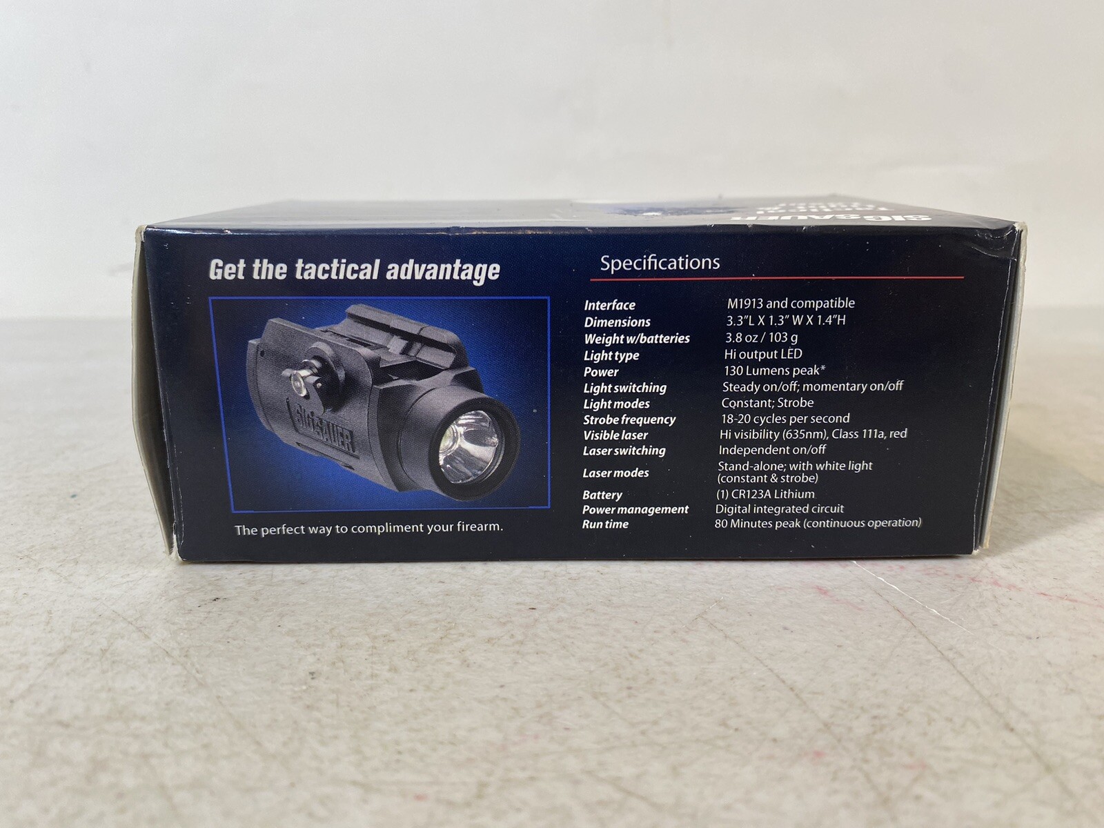 Sig Sauer STL-900L Tactical Light and Laser Rail Light for sale online ...