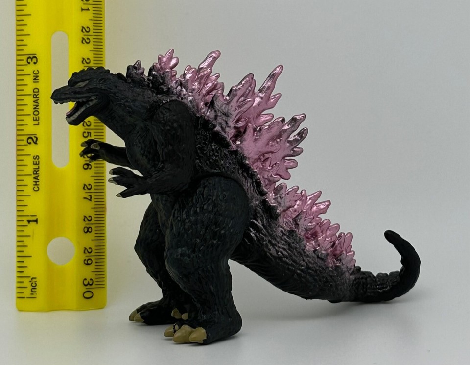 Set of 7 Godzilla PVC Toys Figures Brand New About 3 1/2 Inches Tall ...