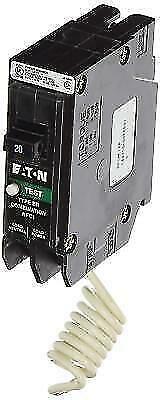 Eaton BRCAF120 20 Amp Single-Pole Combination Arc Fault Circuit Breaker ...