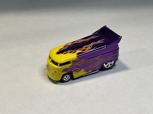 Hot Wheels RLC Redline Club VW Drag Bus NeoClassic Purple Flames ...