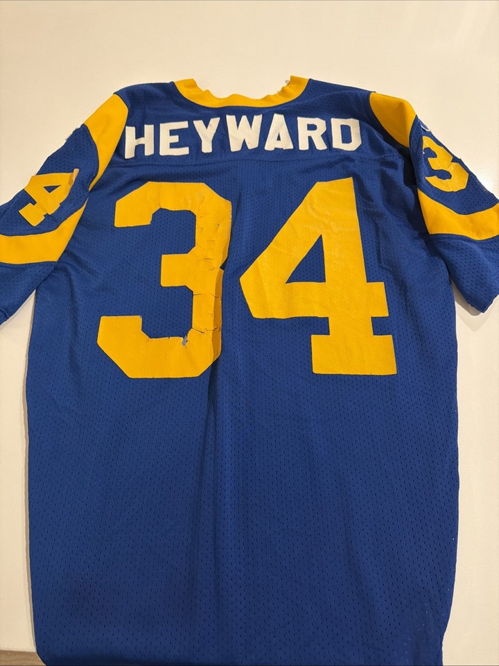 Craig Iron Head, Hayward Game Issued Rams Jersey | eBay