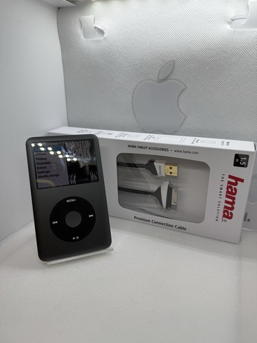 Apple iPod Classic 7. Generation Silver Grey 160GB Good Condition A1238 ...