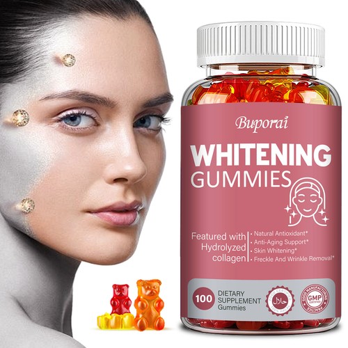Whitening Gummies - Hydrolyzed Collagen - Anti-aging, Antioxidant, Anti ...
