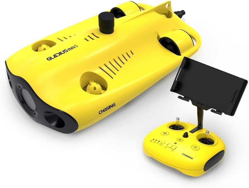 Chasing Gladius Mini S 100M/200M Underwater Drone ROV - 4K UHD Camera ...