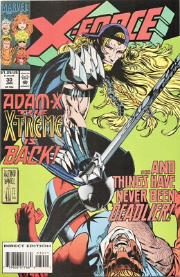 X-Force #30 Marvel Comics 1993 Adam-X The X-Treme | eBay
