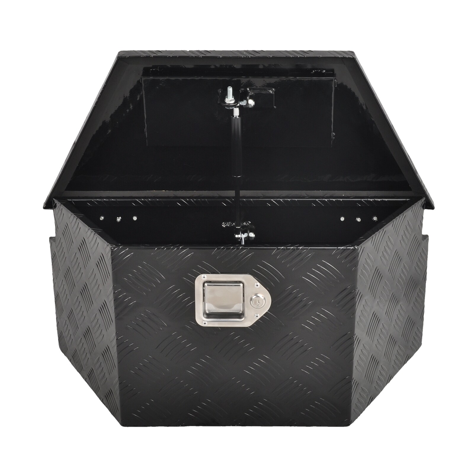 26"x13.3"x12" Aluminum Tongue Tool Box Truck Trailer Bed Storage ...