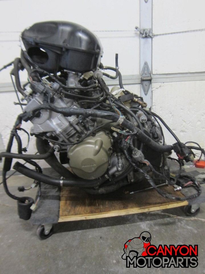 01 02 03 04 05 06 Honda CBR 600 F4i Engine Motor Complete ECU Running ...