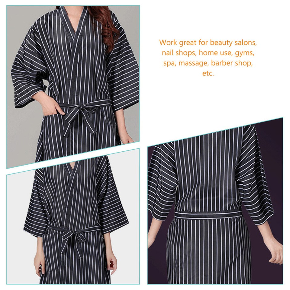 Salon Robe Unisex Bath Robe Spa Robe Gown Guest Robe Client Gown Women ...