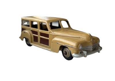 Vintage Dinky 1950s 27/344 Plymouth woody Estate Car Fawn With Brown ...