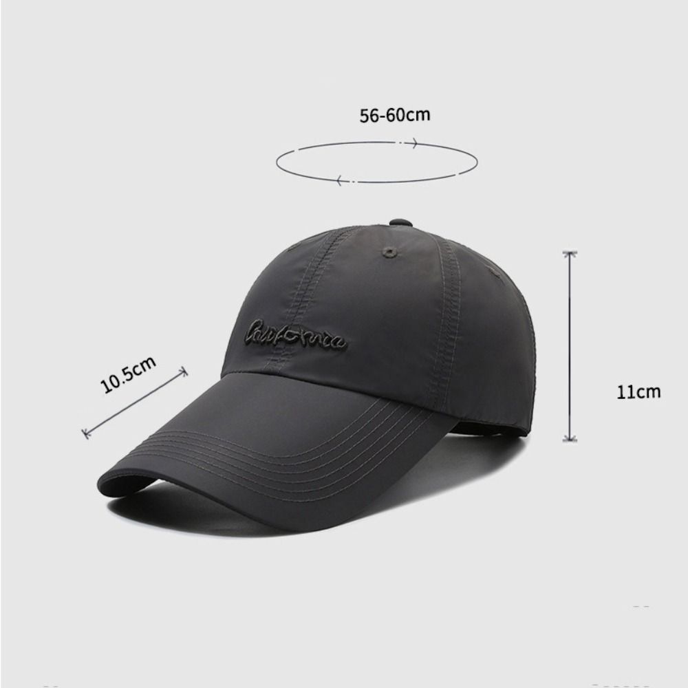 Polyester Outdoor Sunscreen Sports Caps Sport Baseball Cap Female Lady ...