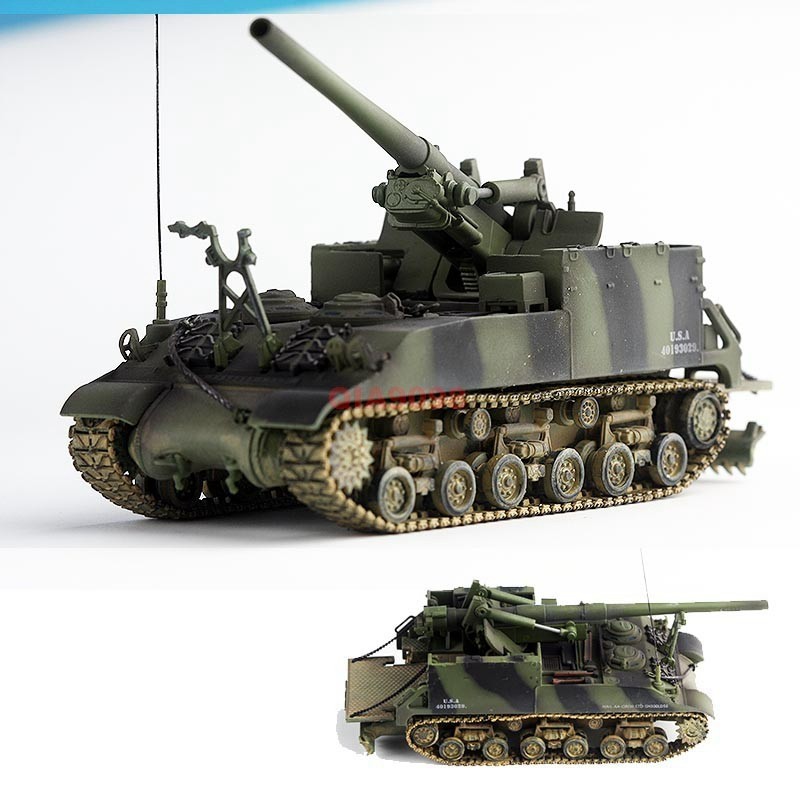 New 1:72 US M40 "Big Shot" Self-propelled Artillery Zebra Mission 1945 ...