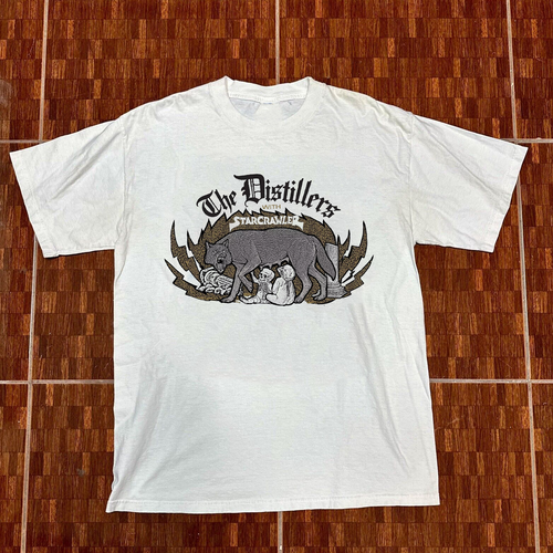 Rare THE DISTILLERS STARCRAWLER 2019 Tour White All Size Shirt AR357 | eBay