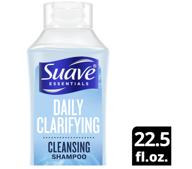 Suave Essentials Daily Clarifying & Cleansing Shampoo, 22.5 fl oz (2 ...