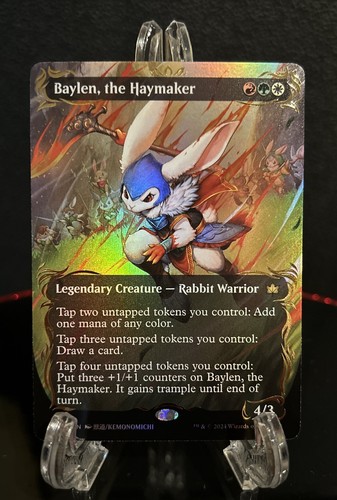 MTG Baylen, the Haymaker - Raised Foil - Borderless NM-Mint, English ...