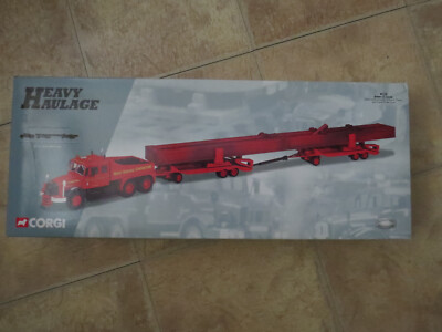 CORGI CC 18004 Heavy S. Cook Scammel Contractor 2 Dyson Trailers Girder ...