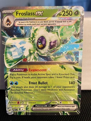 Froslass EX - 003/182 - Paradox Rift - Pokemon TCG - Near mint | eBay