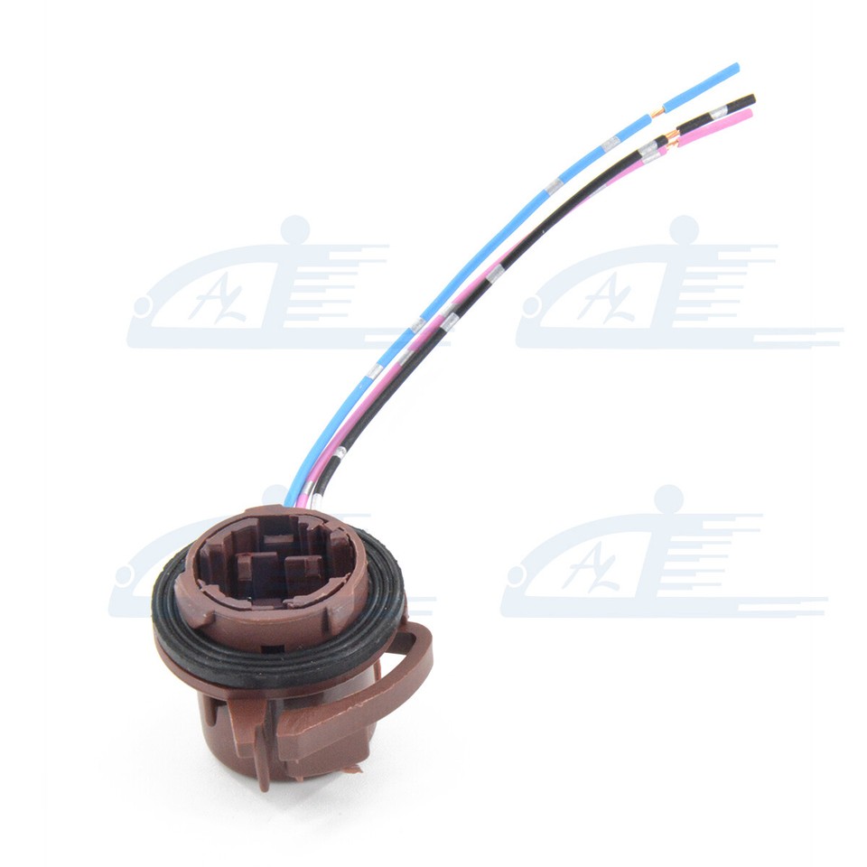 2pcs 3157 4157 Bulb Socket Pigtail Harness Wire Plug for Turn Signal ...