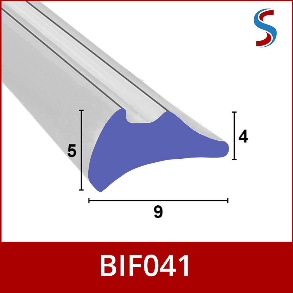 Channel Shower Screen Seal Strip | Bi-Fold Folding Soft Rubber | T ...