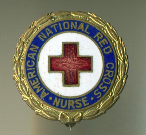 American Red Cross Nurse bronze enamel BB&B numbered pin badge - WoW ...