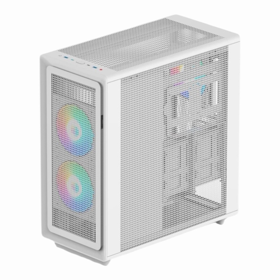Rosewill Helium Air RGB White Mid Tower ATX Case – Brand New Sealed | eBay