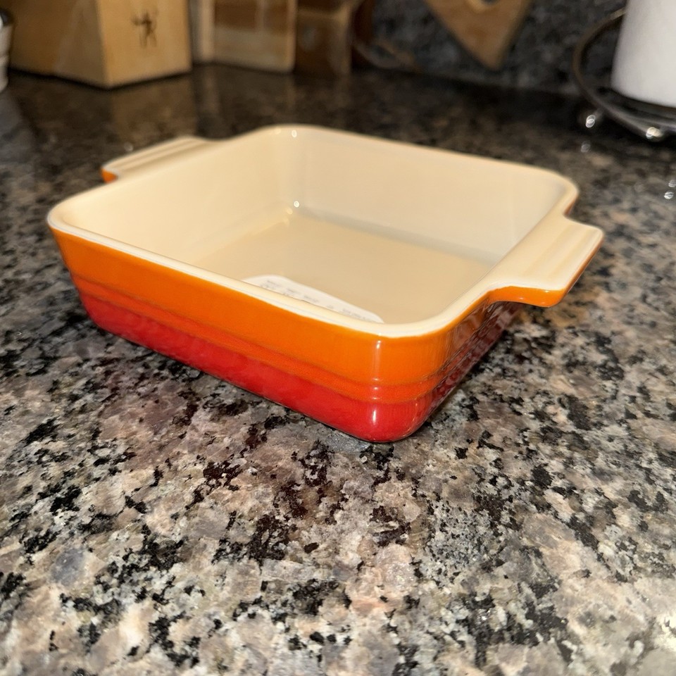 Le Creuset 14 Cm Square Flame Casserole Baking Dishes NEW | eBay