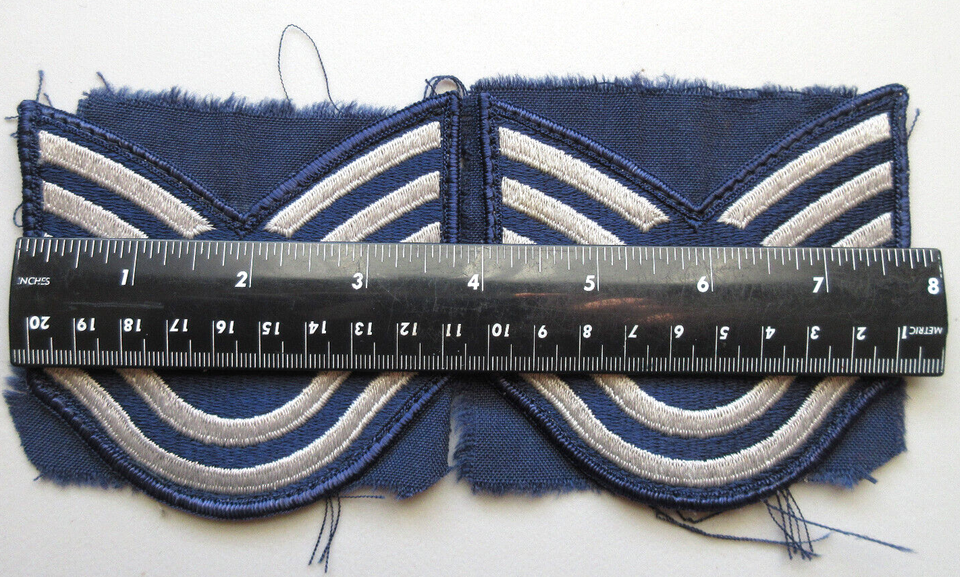⭐U.S. AIR FORCE TECHNICAL SERGEANT RANK STRIPES MILITARY USAF UNIFORM ...