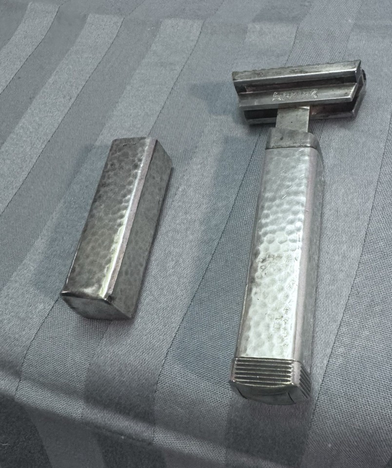 Rare Antique Schick Type B3 Sterling Silver Repeating Razor from 1927 ...