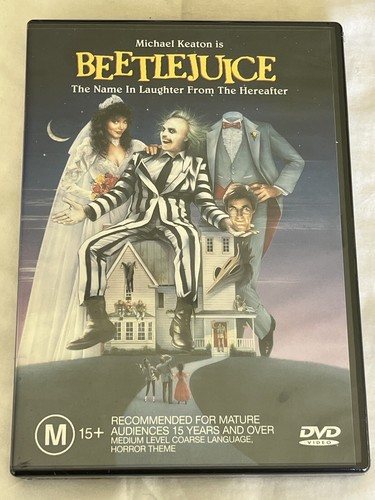 BEETLEJUICE DVD - NEW & SEALED | eBay