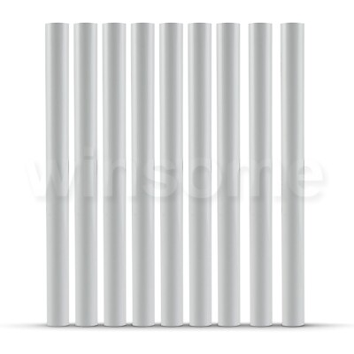 8Pcs Radiator Pipe Covers White Sleeves Collars Snap Around Pipes Cover ...