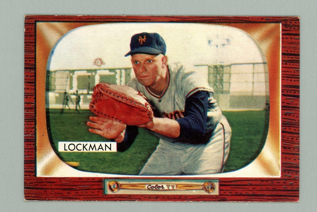 1955 Bowman #219 Whitey Lockman EXCELLENT **BOOX** | eBay