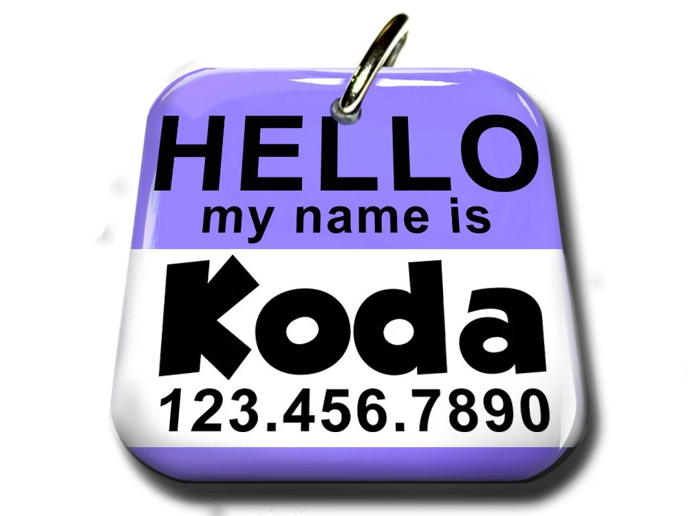 Hello My Name Is Purple