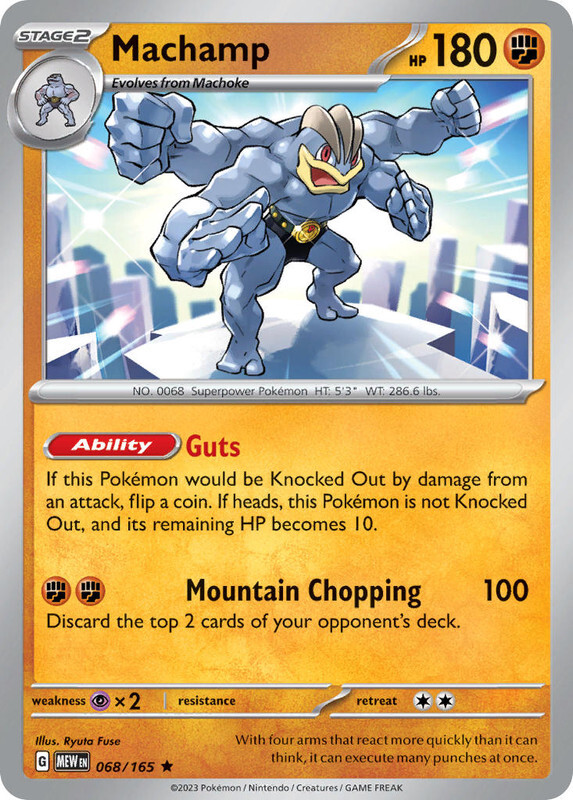 Machamp (Rare)[MEW]: Buy and Sell Prices & Values - Pokécazilla