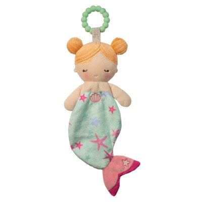 Baby PLAYFUL MERMAID Plush TEETHER Stuffed Doll - by Douglas Cuddle ...